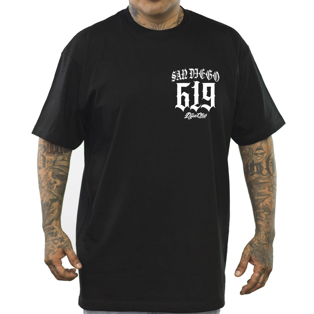 Dyse One San Diego 619er Heavyweight Tee – Official Dyse One | Clothing ...